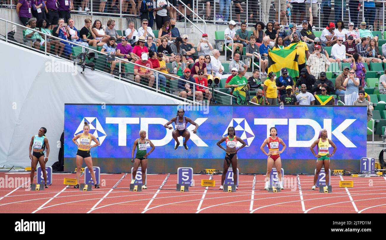 TyNia Gaither, Gina Luckenkemper, Fatmata Awolo, Daryll Neita, Amya ...