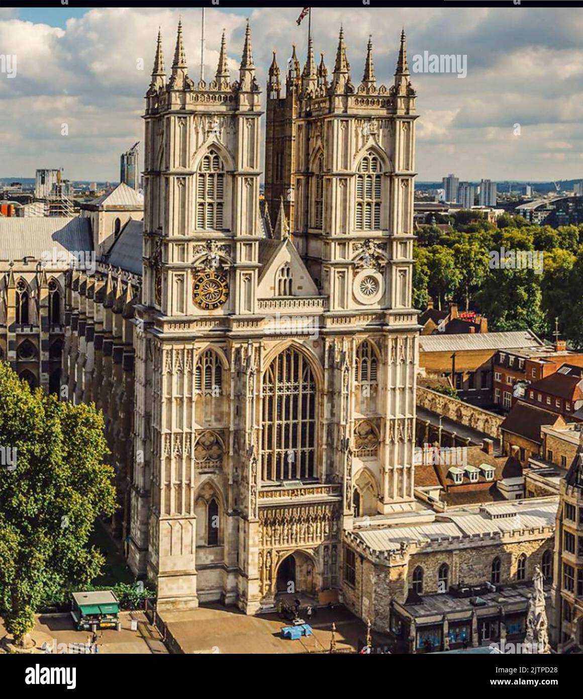 WESTMINSTER ABBEY, London , on a 1920s postcard Stock Photo - Alamy