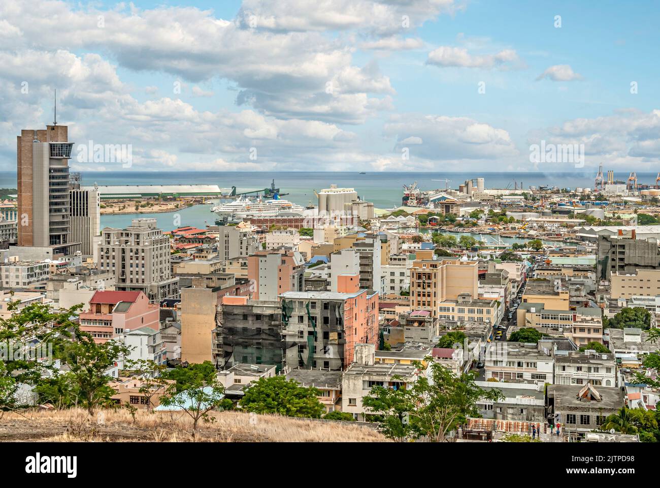 Mauritius port louis capital city district hi-res stock photography and ...