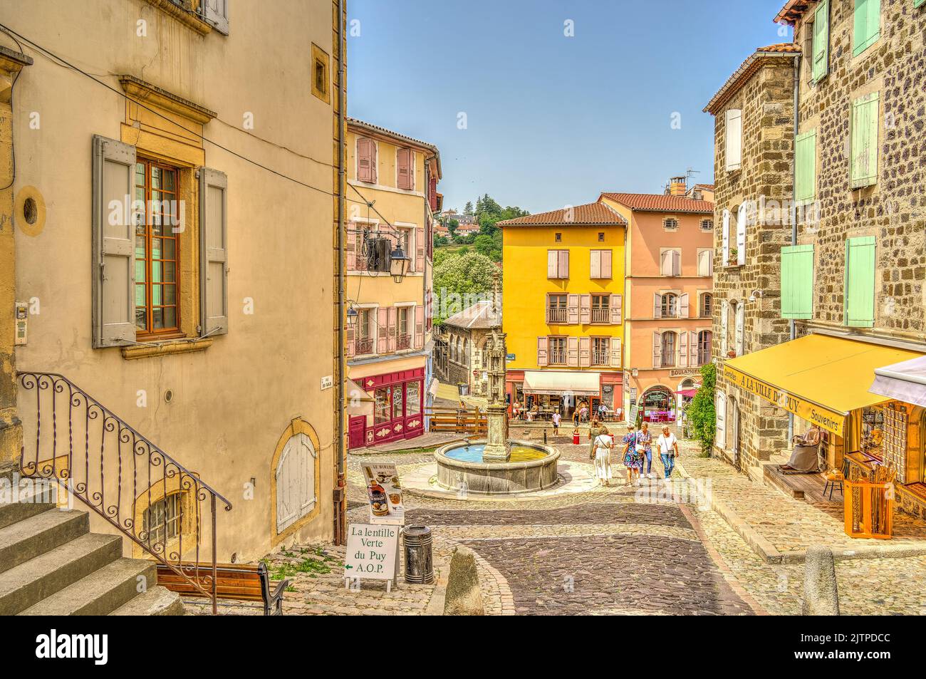 Le Puy en Velay, France Stock Photo - Alamy