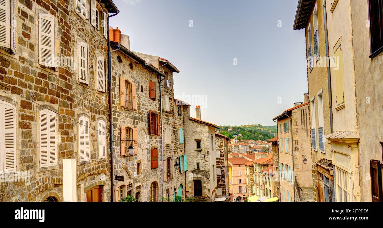 Le Puy en Velay, France Stock Photo - Alamy