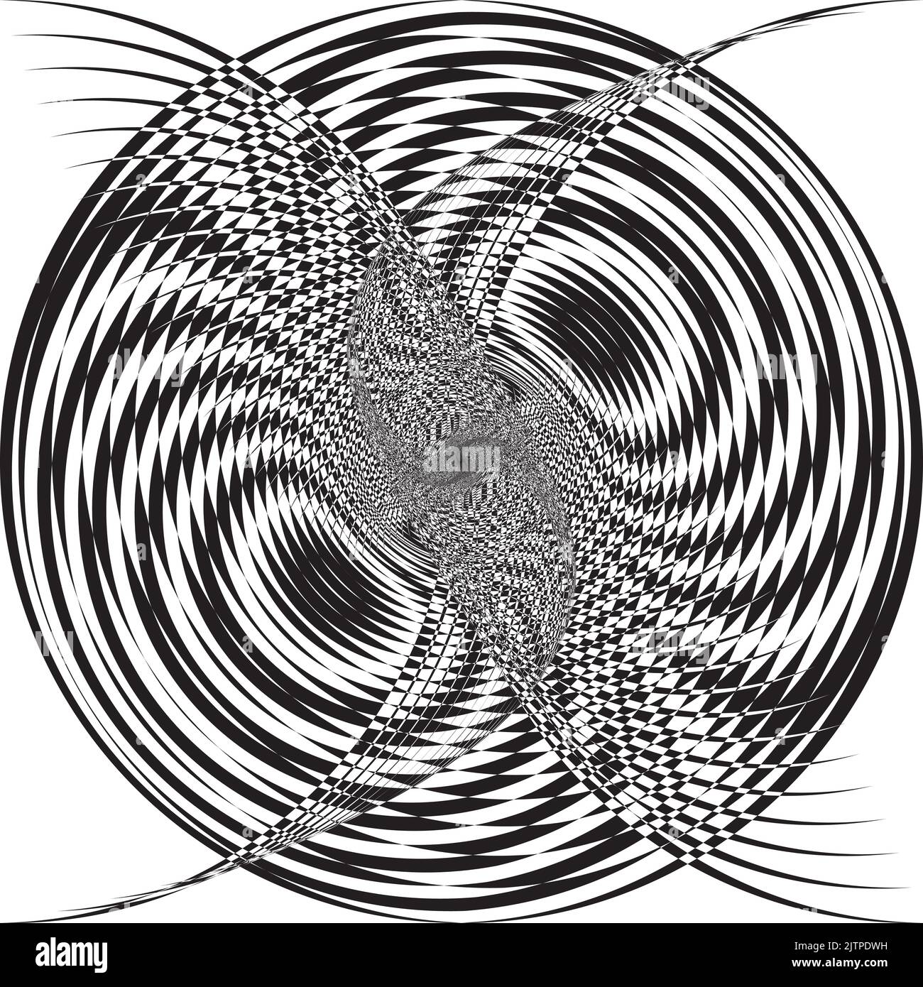 Intersected trajectory owl sphere illusion abstract background black on transparent Stock Vector ...