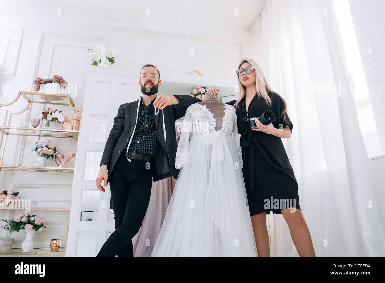 fashion boutique promotion creative teamwork Stock Photo - Alamy