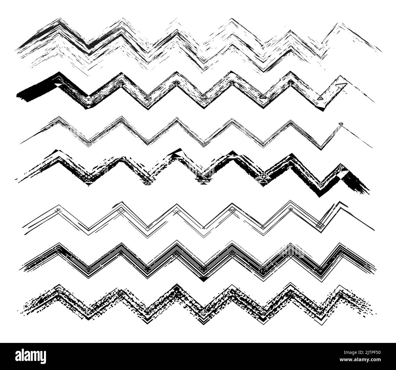 Brush strokes bundle. Vector paint brush set. Grunge design elements ...