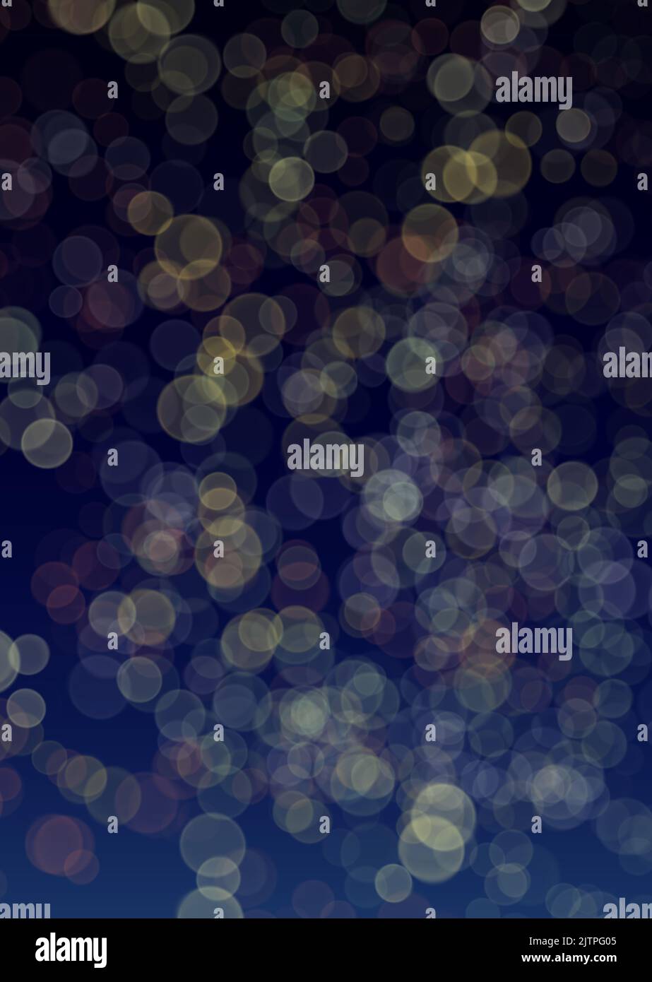 Creative evening background with bokeh particles effect Stock Photo - Alamy
