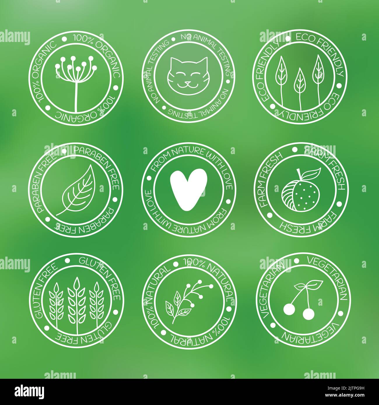 No paraben stamp Stock Vector Images - Alamy