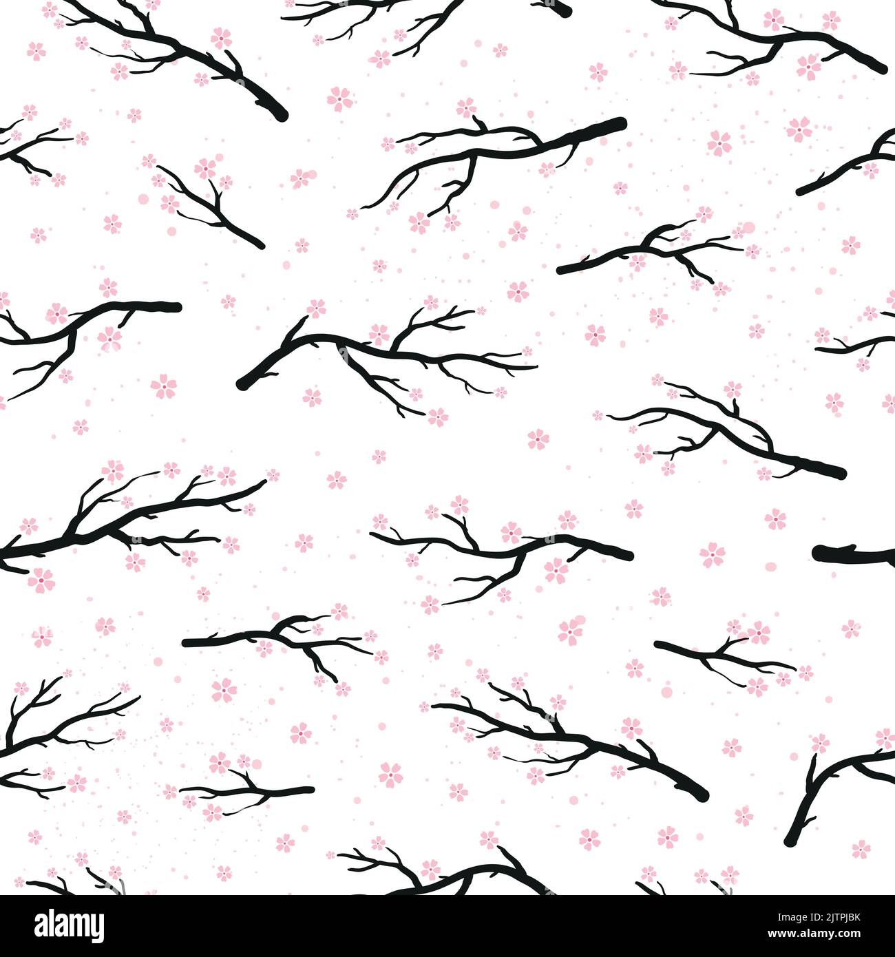 Seamless traditional japanese sakura Cut Out Stock Images & Pictures ...