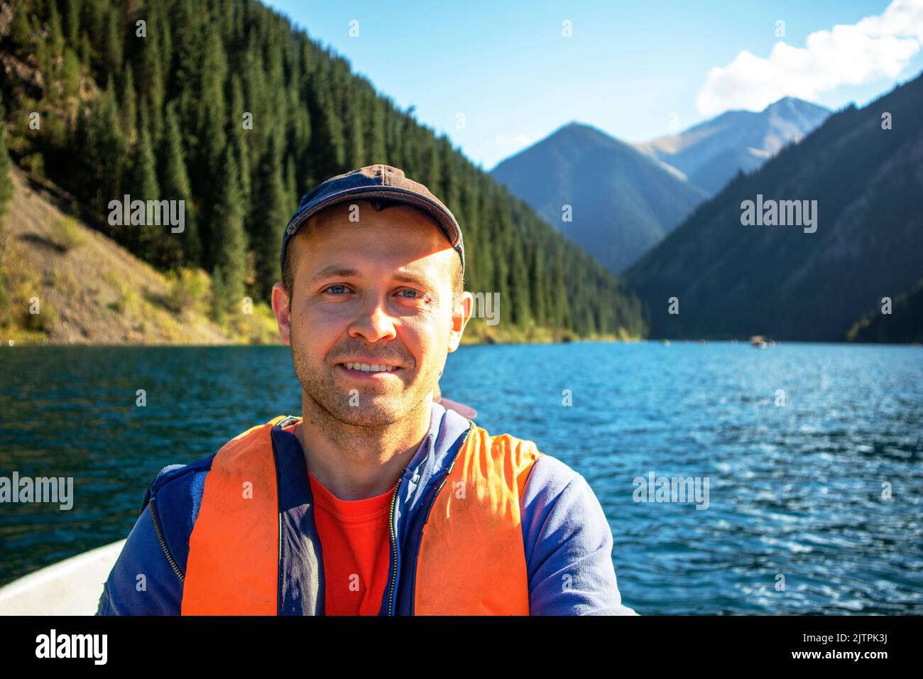 Guy in life jacket hi-res stock photography and images - Alamy