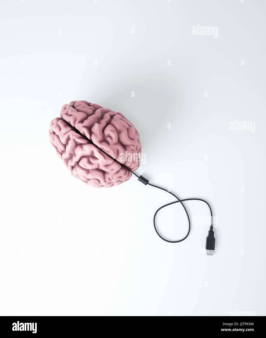Human brain usb cable hi-res stock photography and images - Alamy