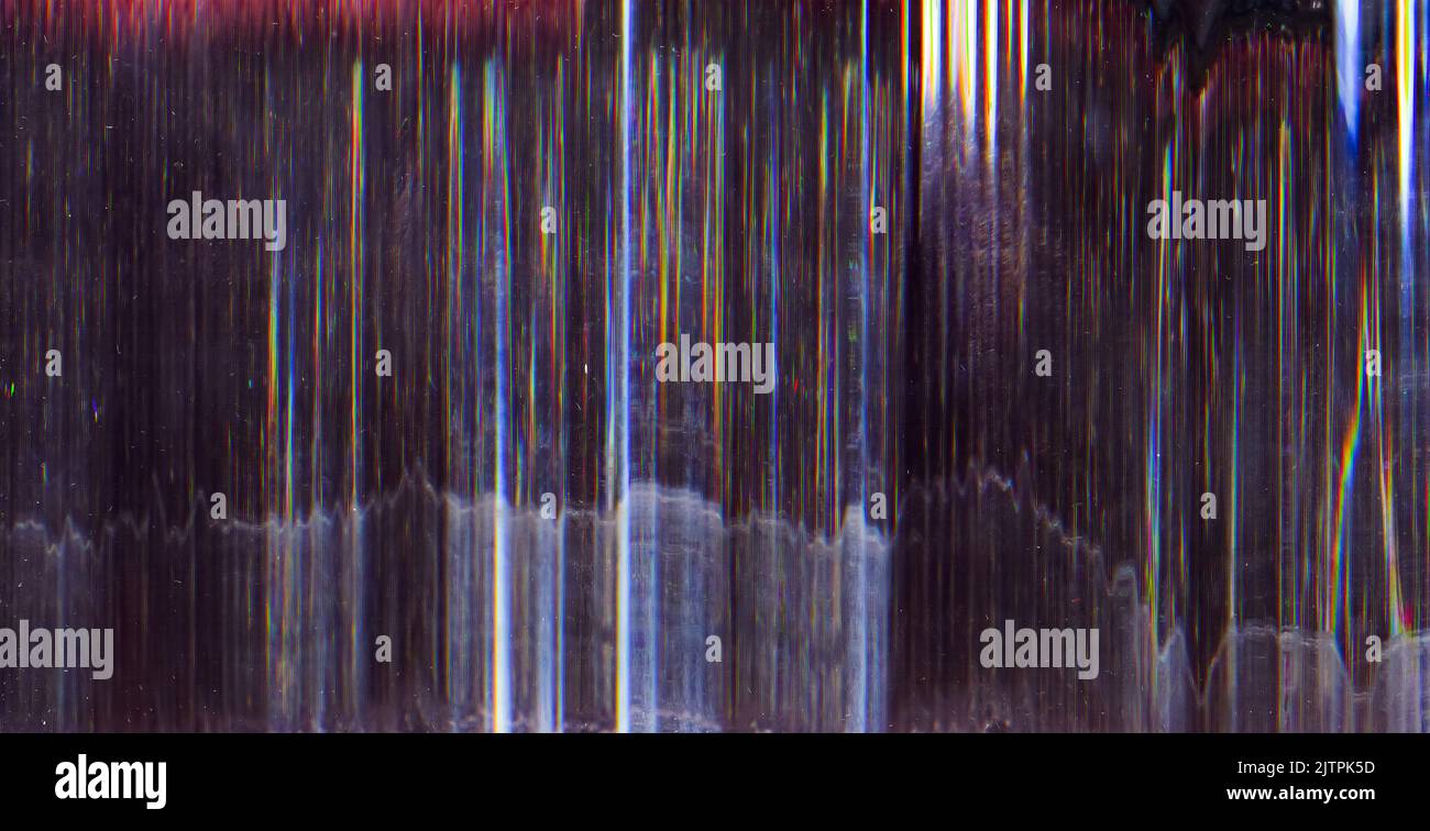 glitch error video damage striped pattern noise Stock Photo - Alamy