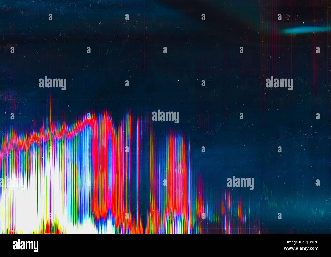 distorted display system breakdown glitch pattern Stock Photo - Alamy