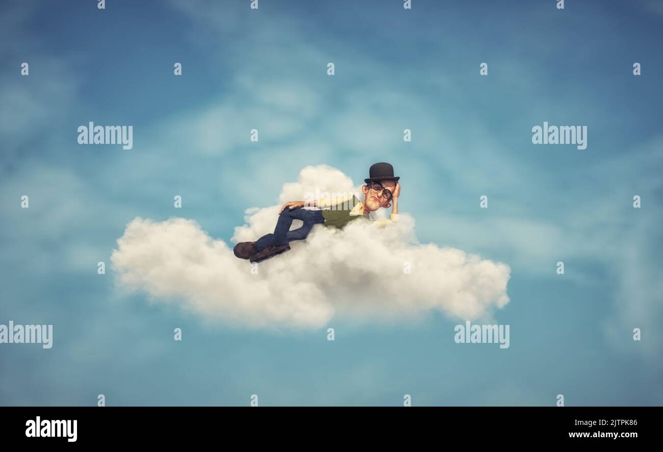 Floating cloud bed hi-res stock photography and images - Alamy