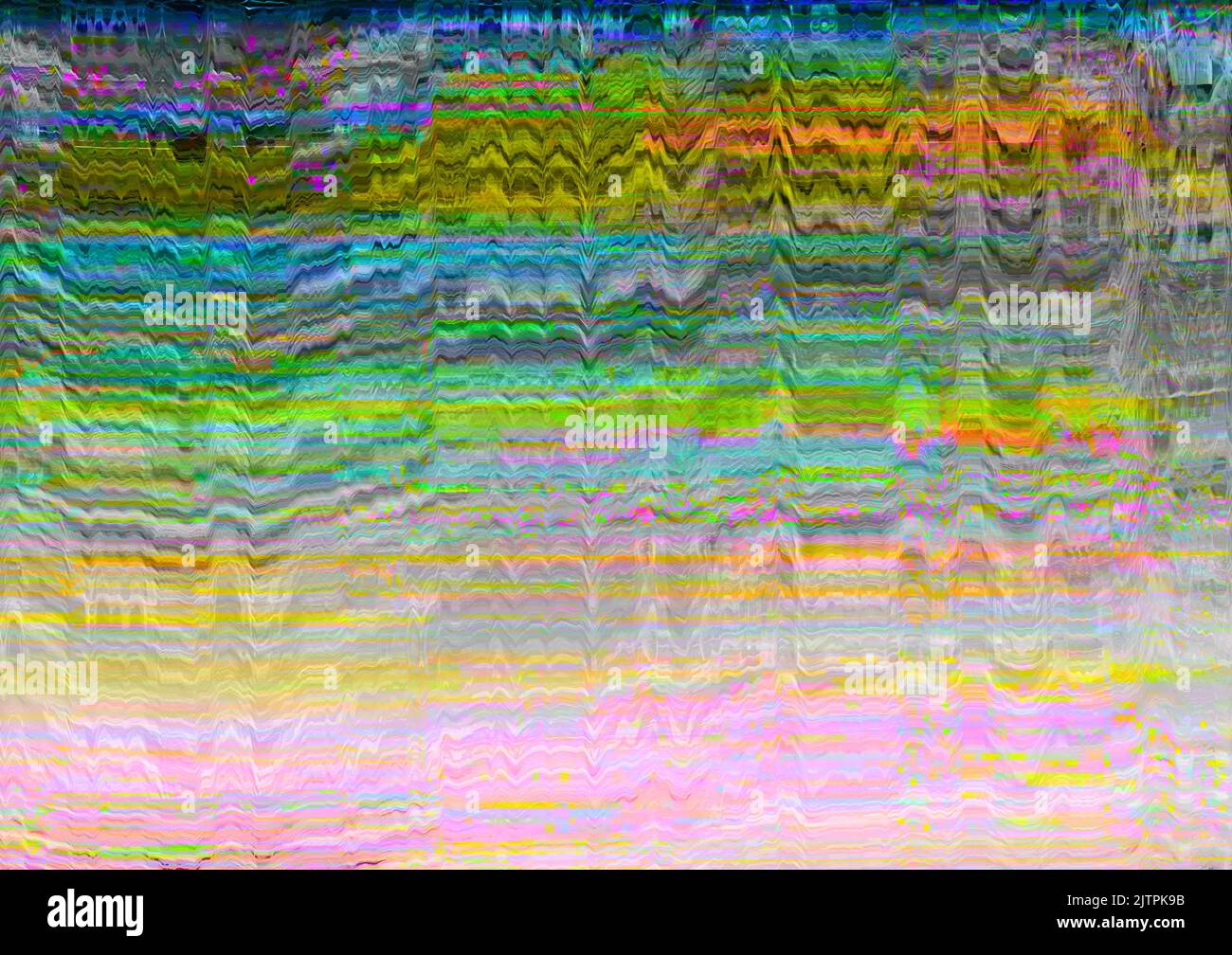 screen glitch signal error multicolor static noise Stock Photo - Alamy