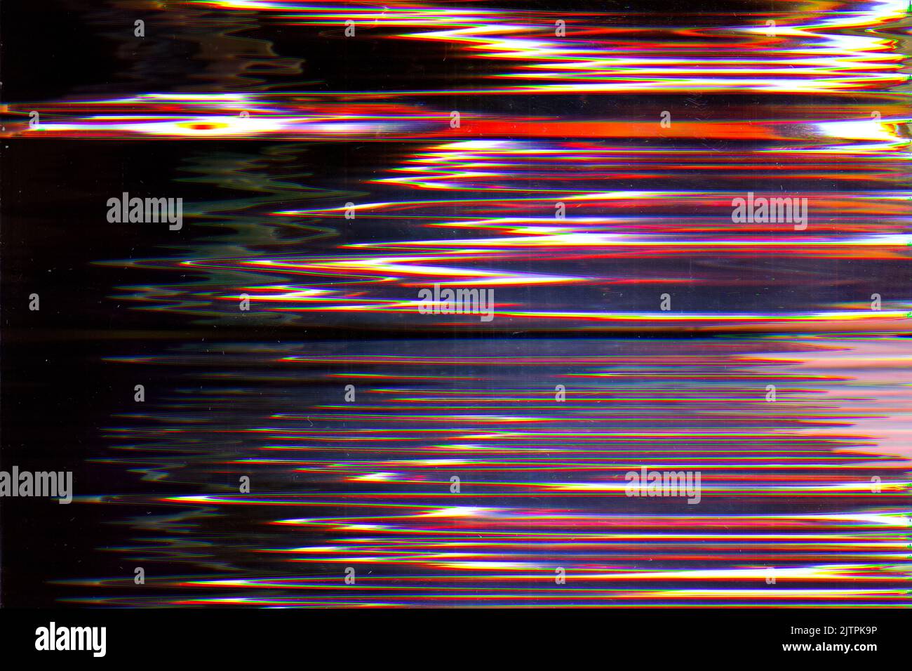 distorted display user interface breakdown static Stock Photo - Alamy