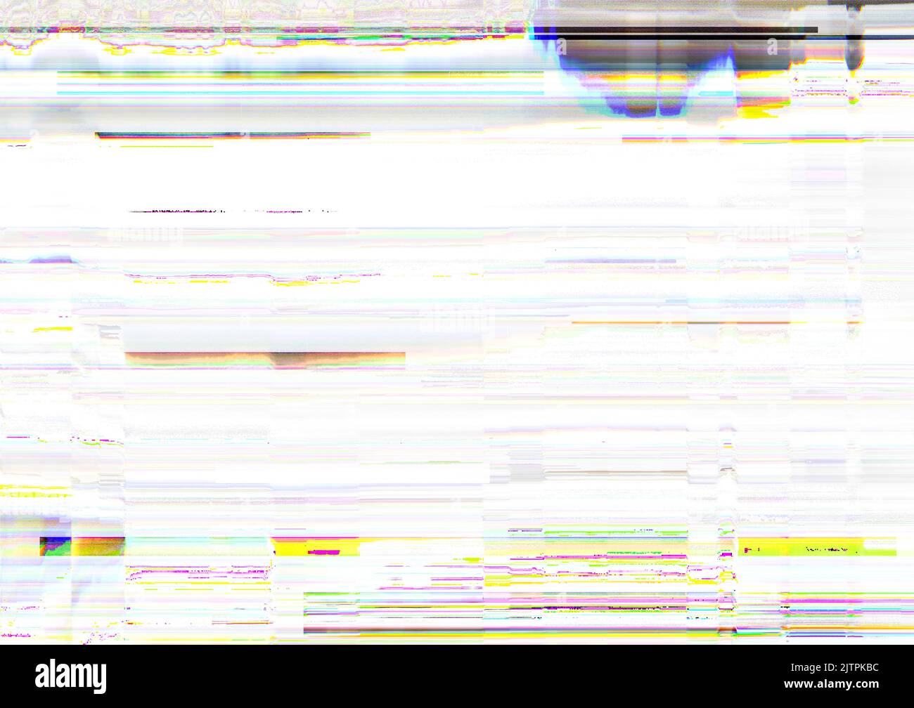 glitch error video damage pixel static noise Stock Photo - Alamy