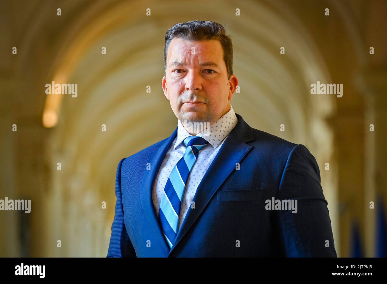 Prague, Czech Republic. 15th Aug, 2022. Miloslav Stasek assumes post of ...