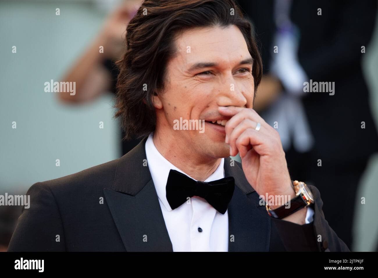 Adam Driver attends the opening ceremony of the 79th Venice ...