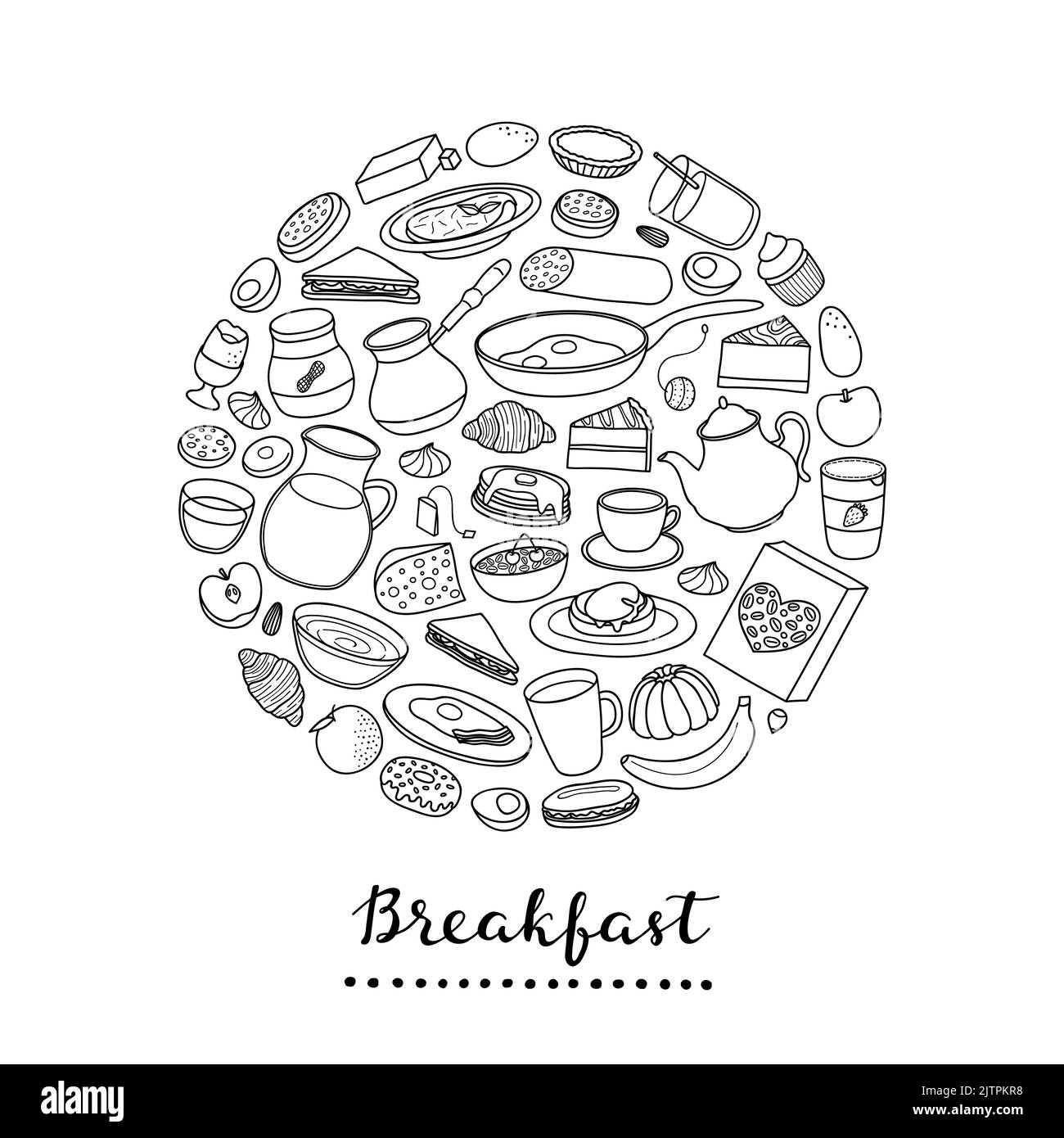 Sandwich with fruits juice Black and White Stock Photos & Images - Alamy