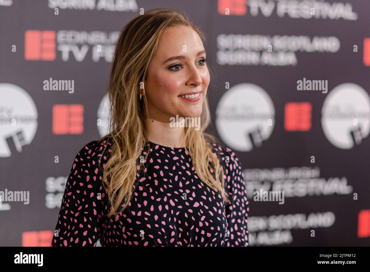 Rose Ayling-Ellis attends the Edinburgh TV festival in in the Edinburgh ...