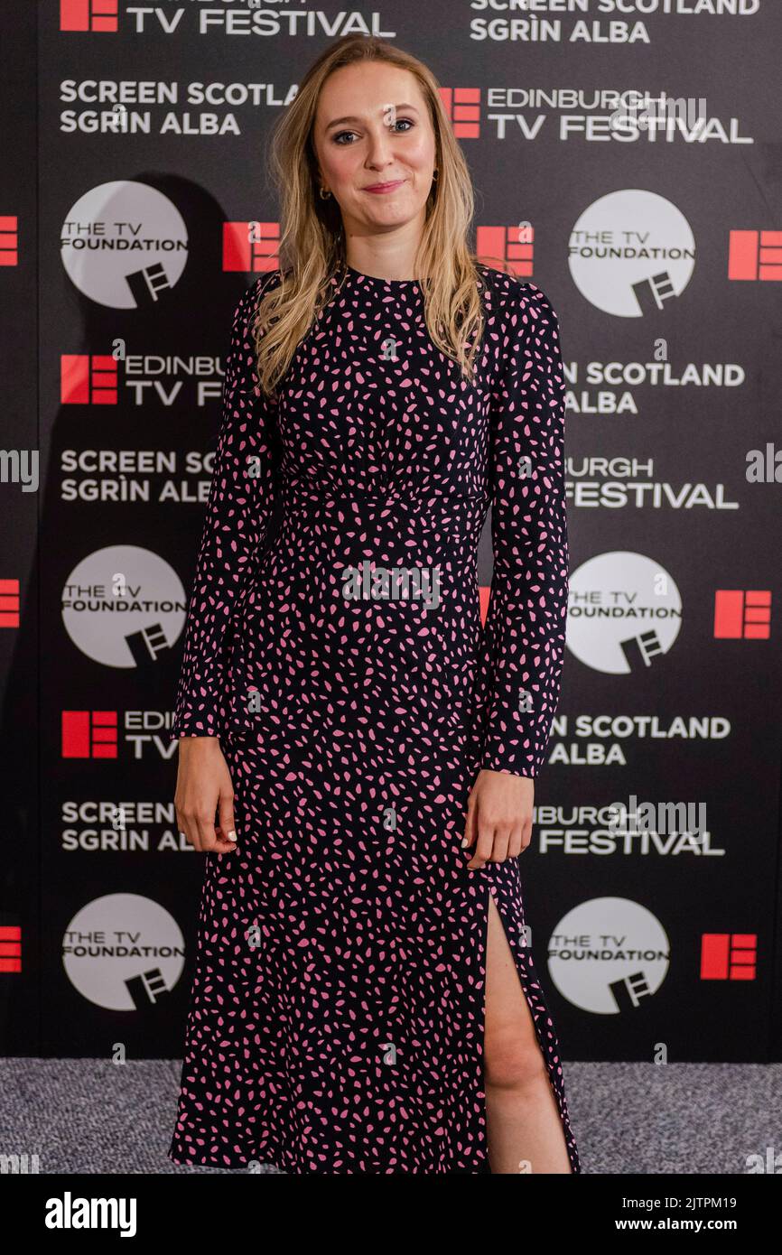 Rose Ayling-Ellis attends the Edinburgh TV festival in in the Edinburgh ...