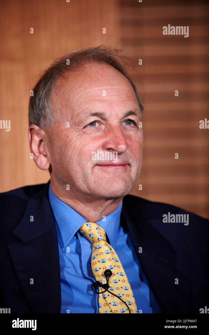 Chris Ham speaking at The King's Fund Breakfast Debates 17/04/10 Stock ...