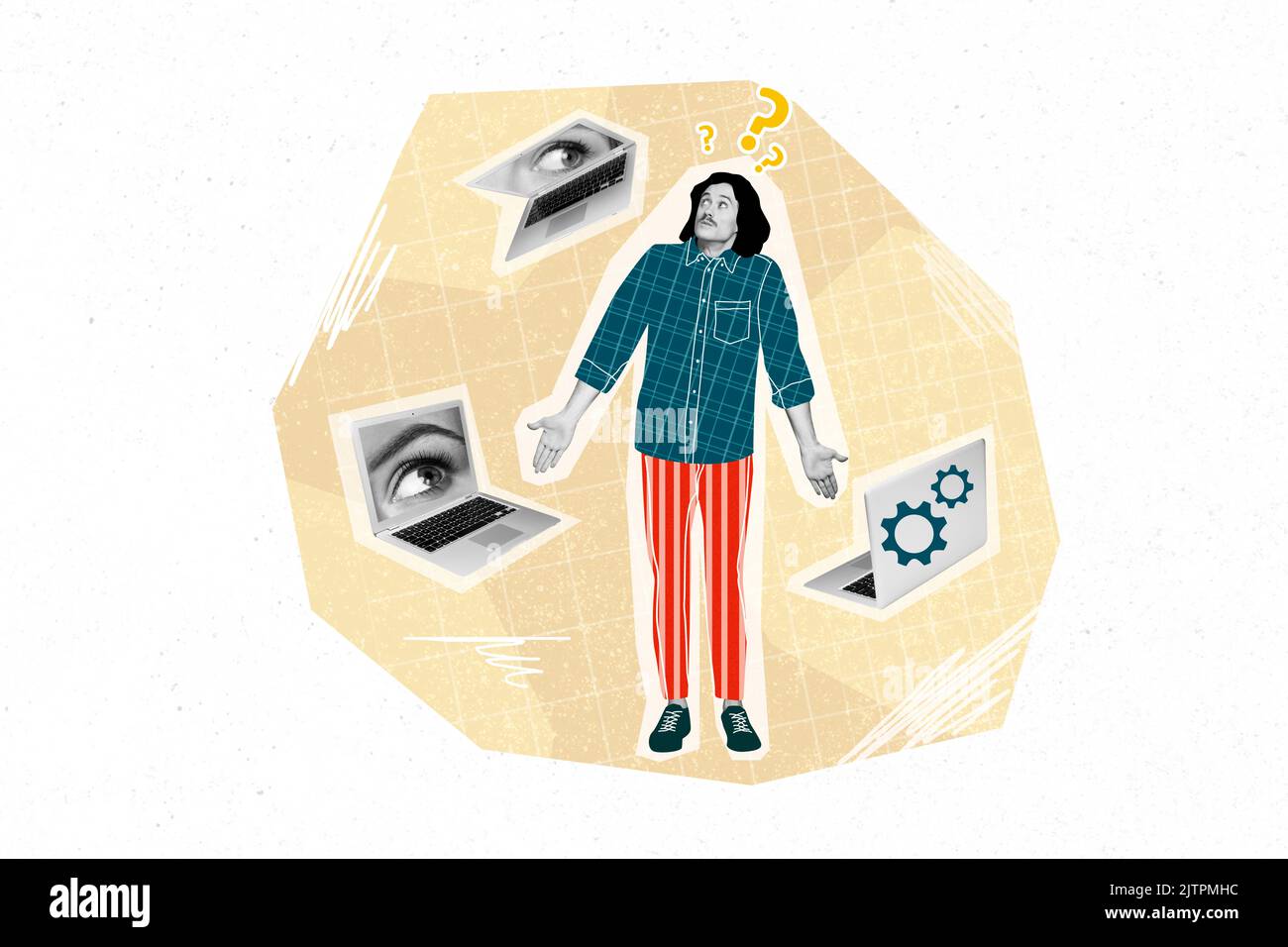 Confused user hi-res stock photography and images - Alamy