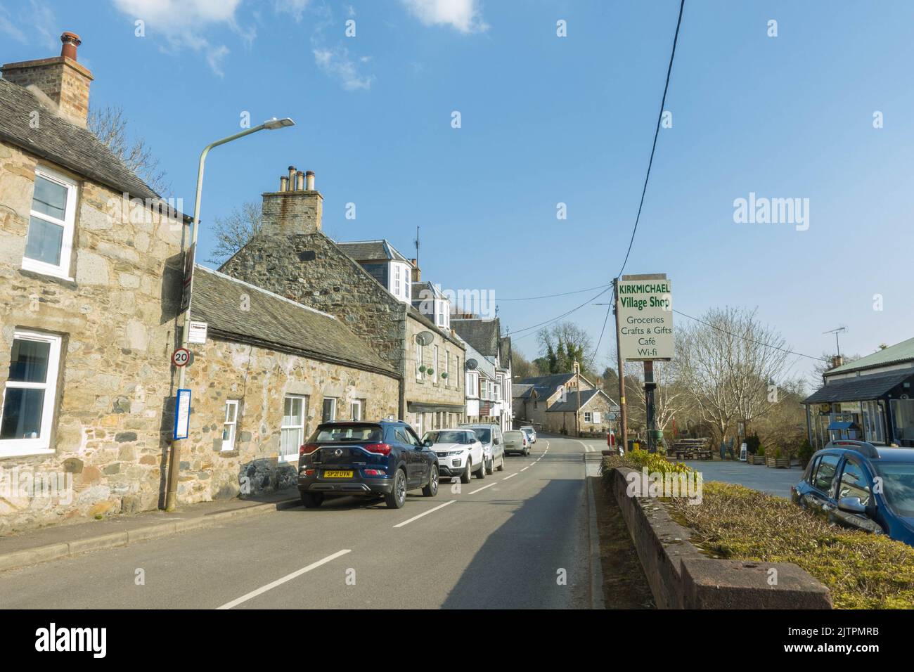 Kirkmichael village shop hi-res stock photography and images - Alamy