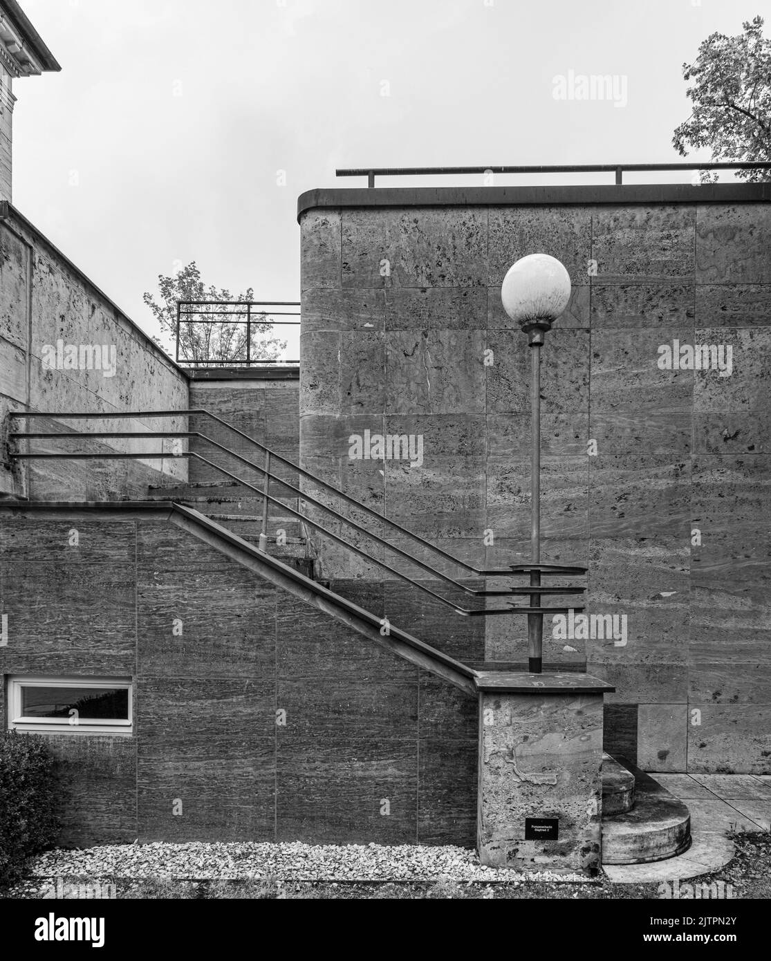 exterior the Art Deco style Siegfried Wagner House, Bayreuth, Bavaria ...