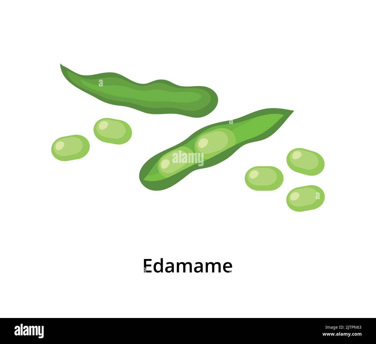Edamame legume Stock Vector Images - Alamy