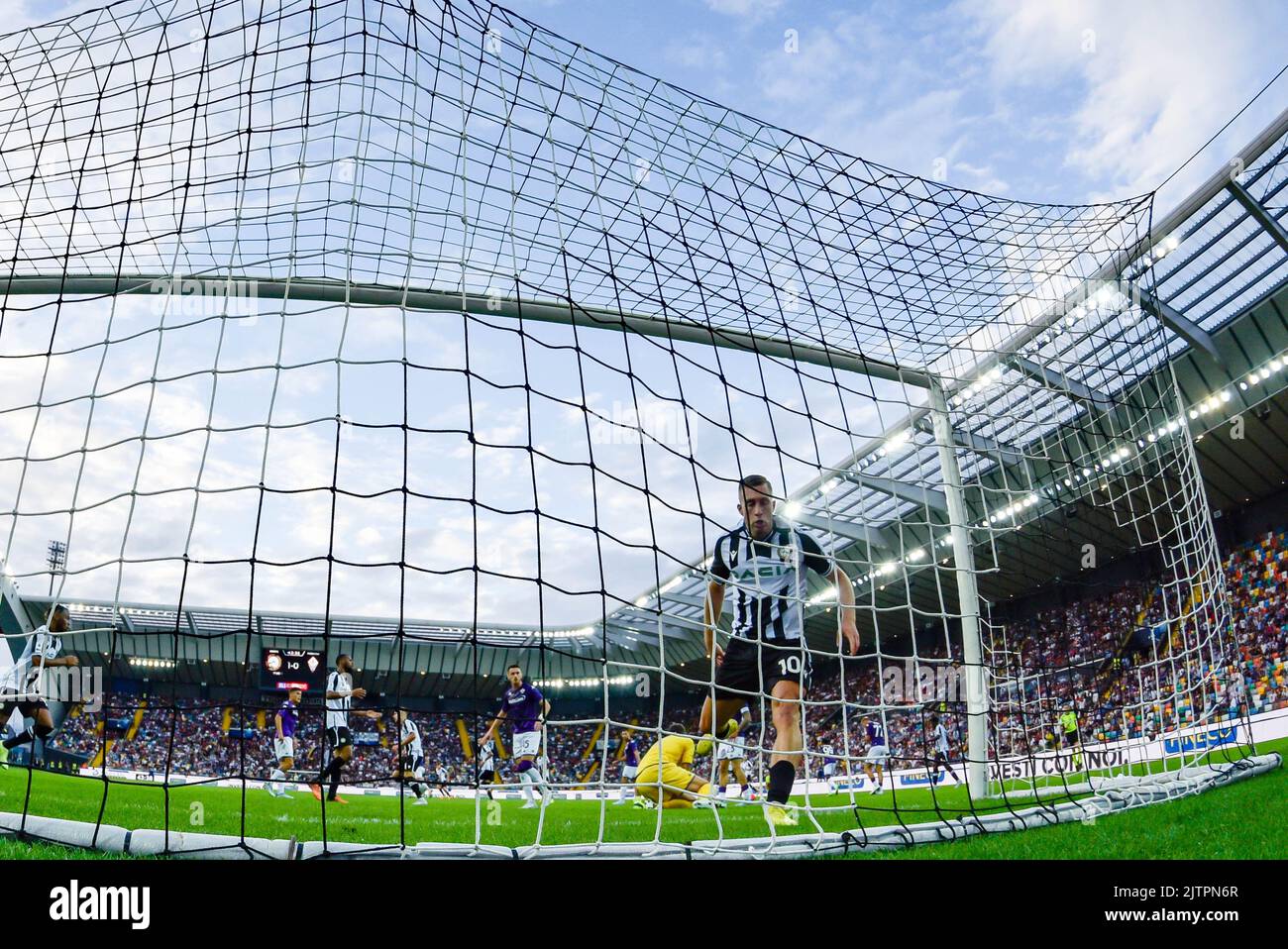 Friuli - Dacia Arena stadium, Udine, Italy, August 31, 2022, view from ...