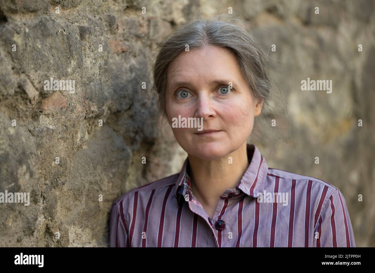 01 September 2022, Hessen, Frankfurt/Main: The author Marion Poschmann ...