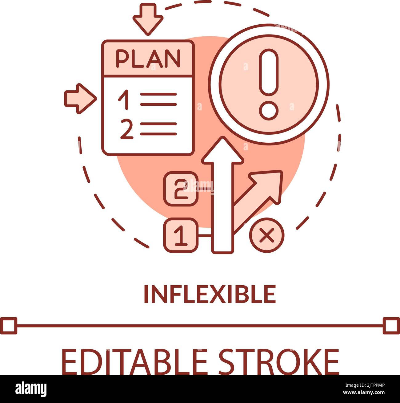 Inflexible Stock Vector Images - Alamy
