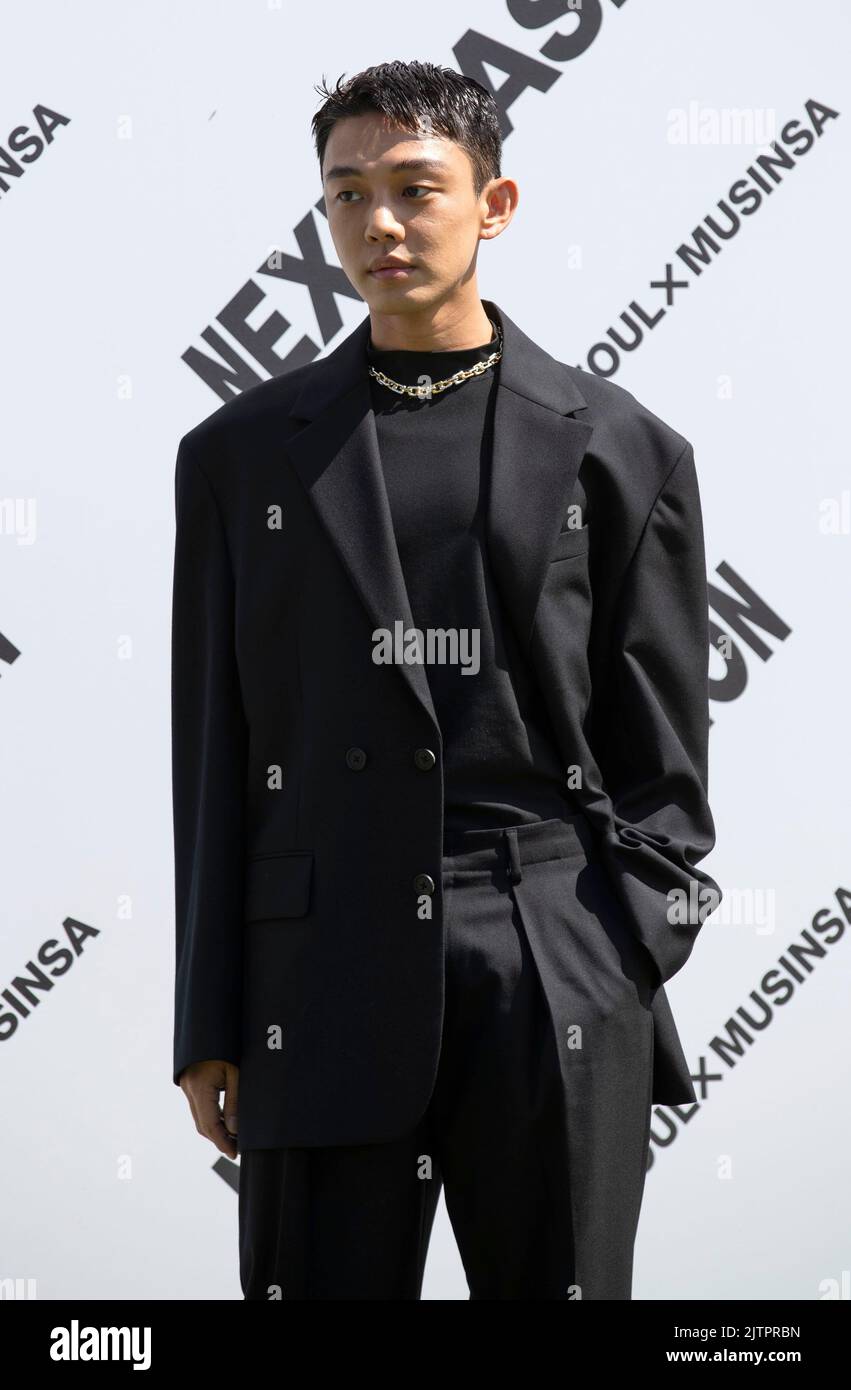 1 September 2022 – Seoul, South Korea : South Korean actor Yoo Ah-in ...