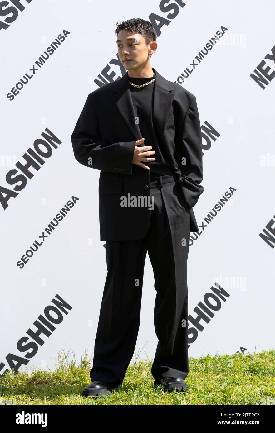 1 September 2022 – Seoul, South Korea : South Korean actor Yoo Ah-in ...