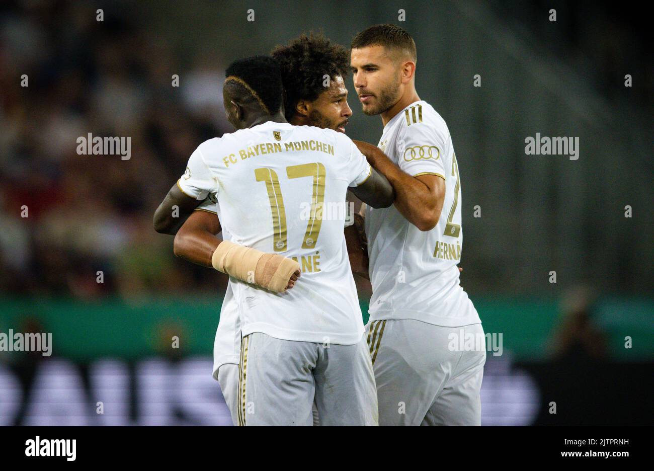 Sadio Mane (Muenchen), Serge Gnabry (Muenchen), Lucas Hernandez ...