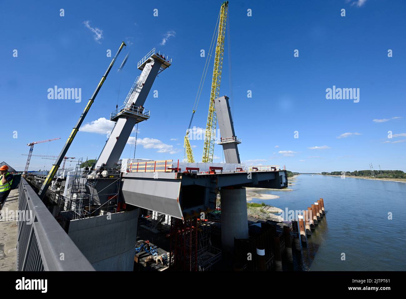 Duesseldorf, Germany. 01st Sep, 2022. View of the construction section ...