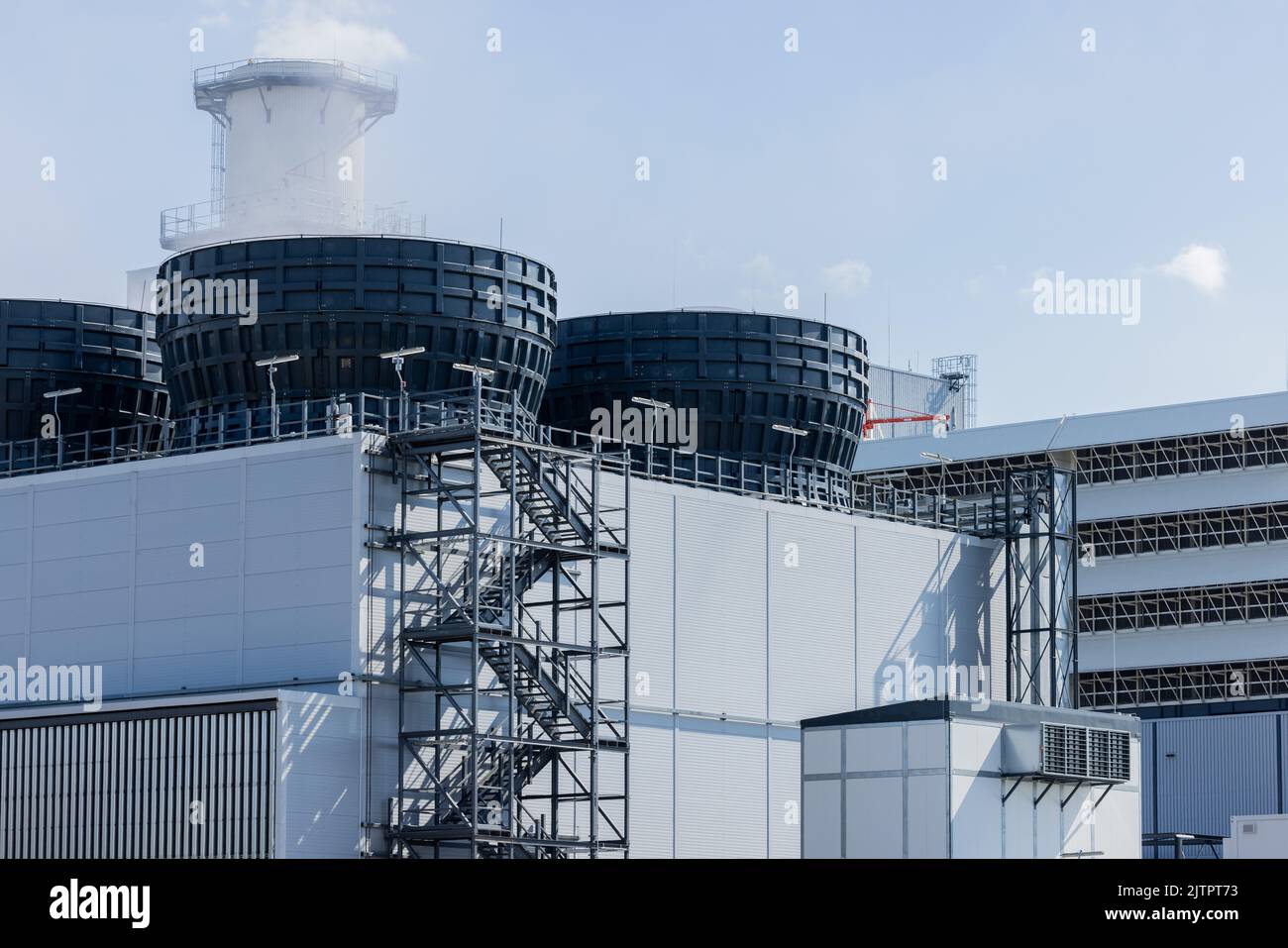 Herne, Germany. 01st Sep, 2022. View of the new combined-cycle gas ...