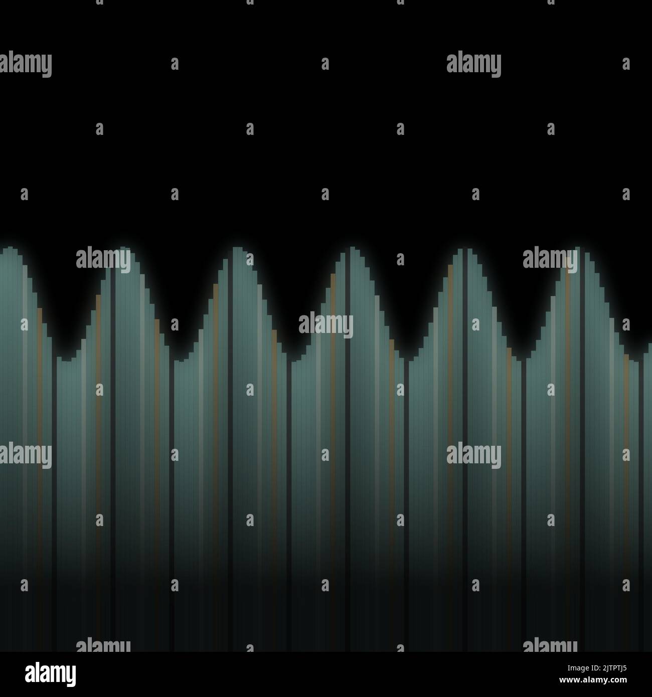 Abstract colorful Illustration of Stylized Sound frequency equalizer ...