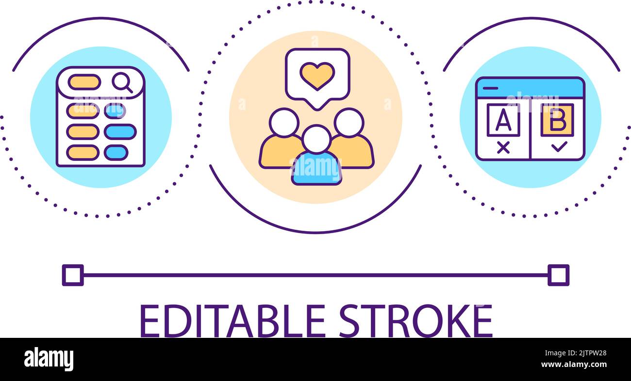 Online behavior art hi-res stock photography and images - Alamy