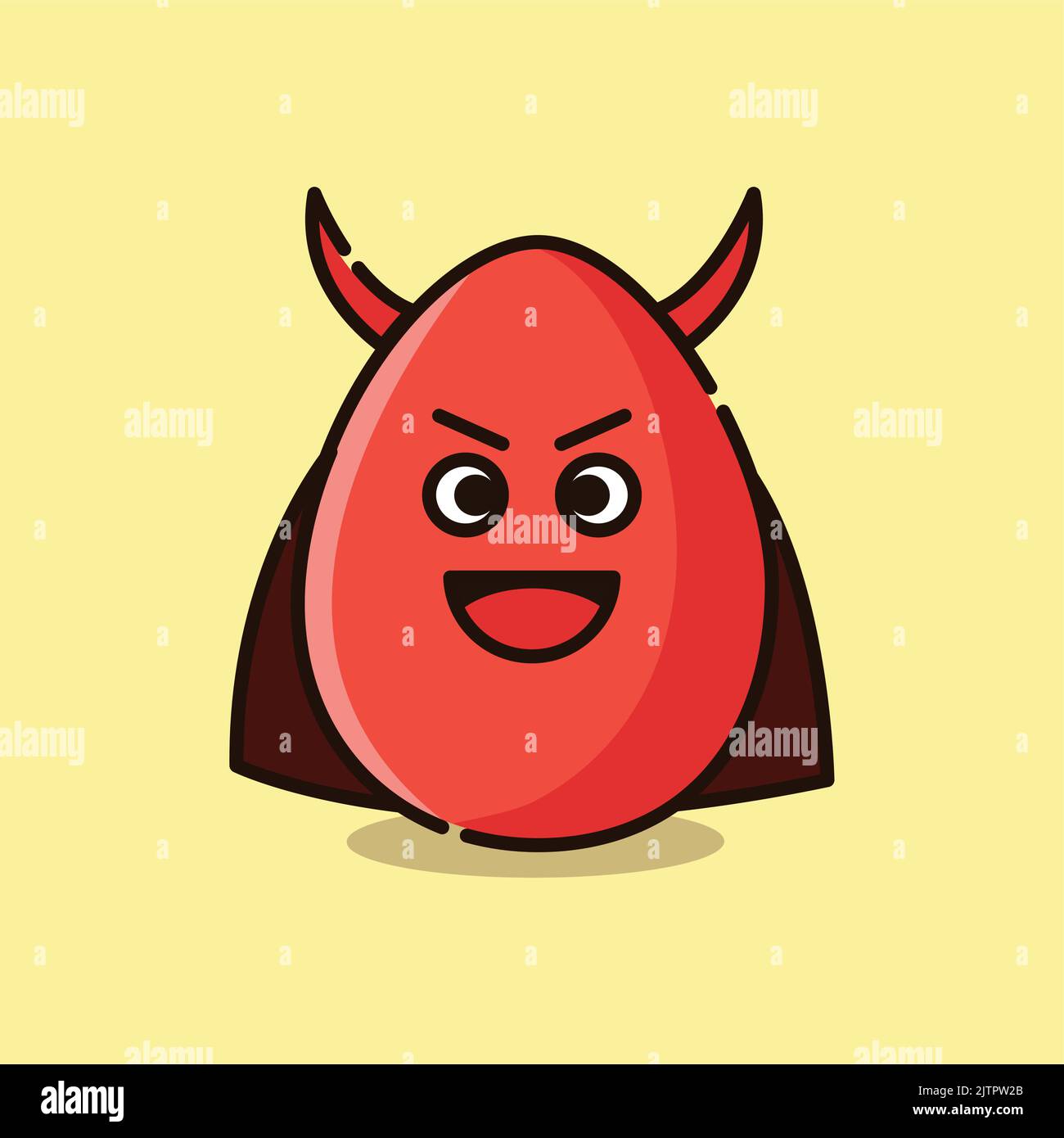Devilled egg Stock Vector Images - Alamy