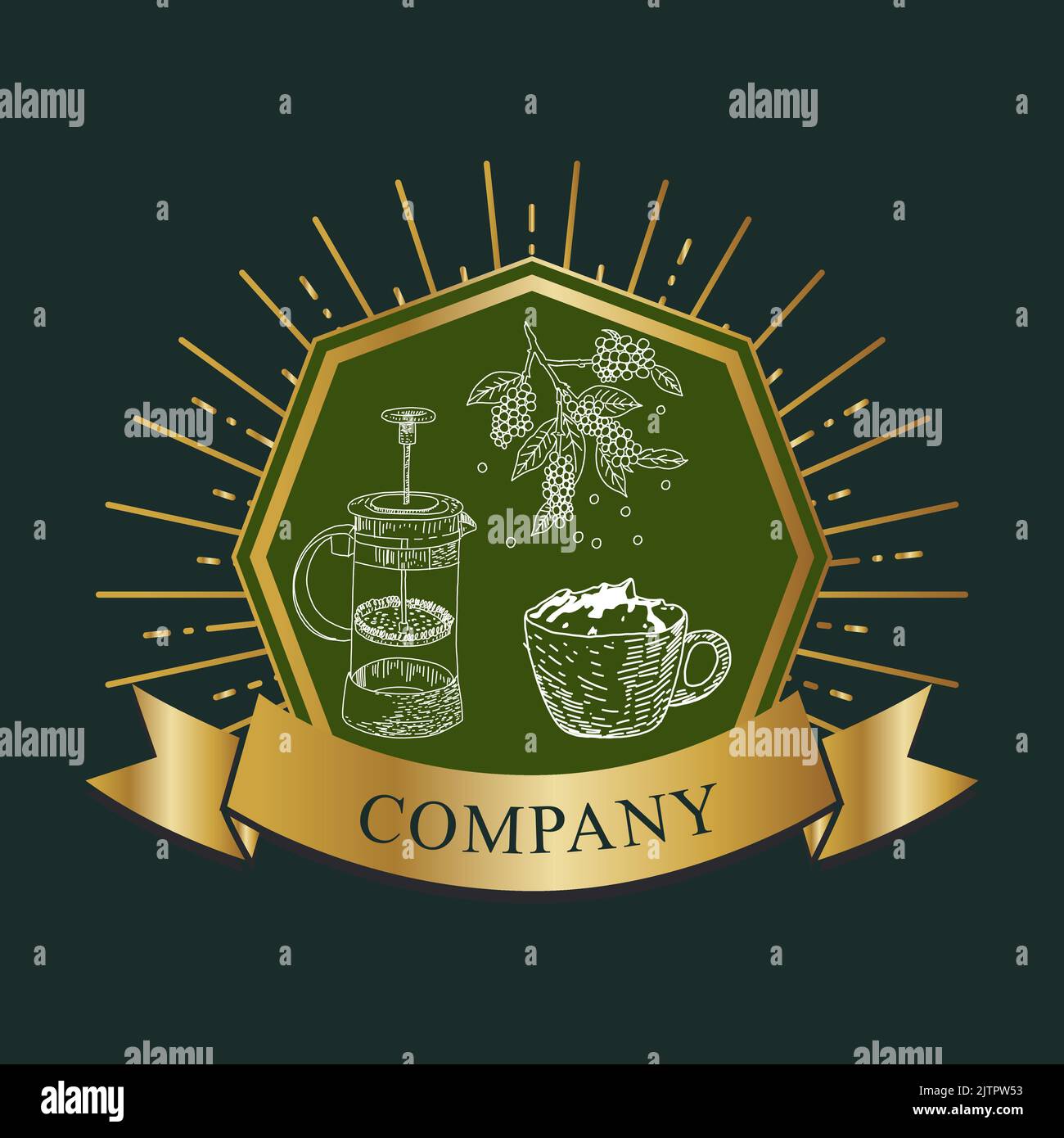 Coffee, Coffe Shop, Cafe Logo Design. Inspiration Vector coffee shop ...