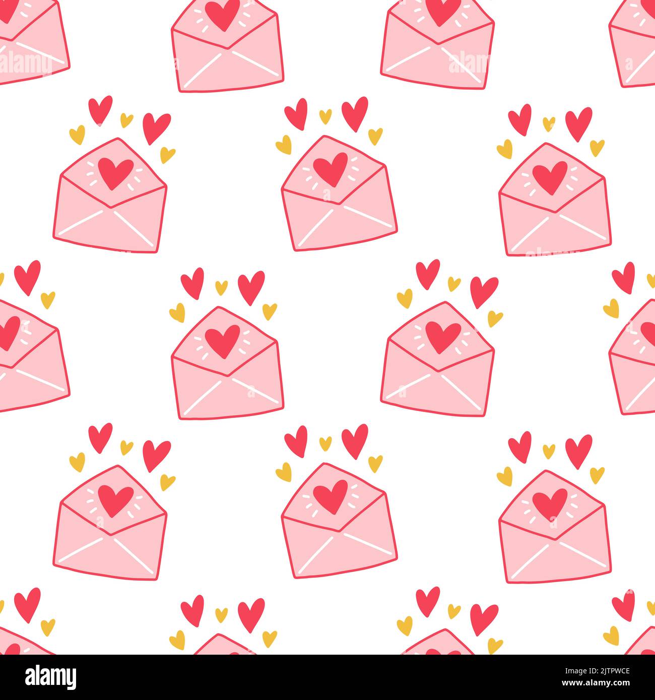 Valentines seamless pattern Stock Vector Image & Art - Alamy