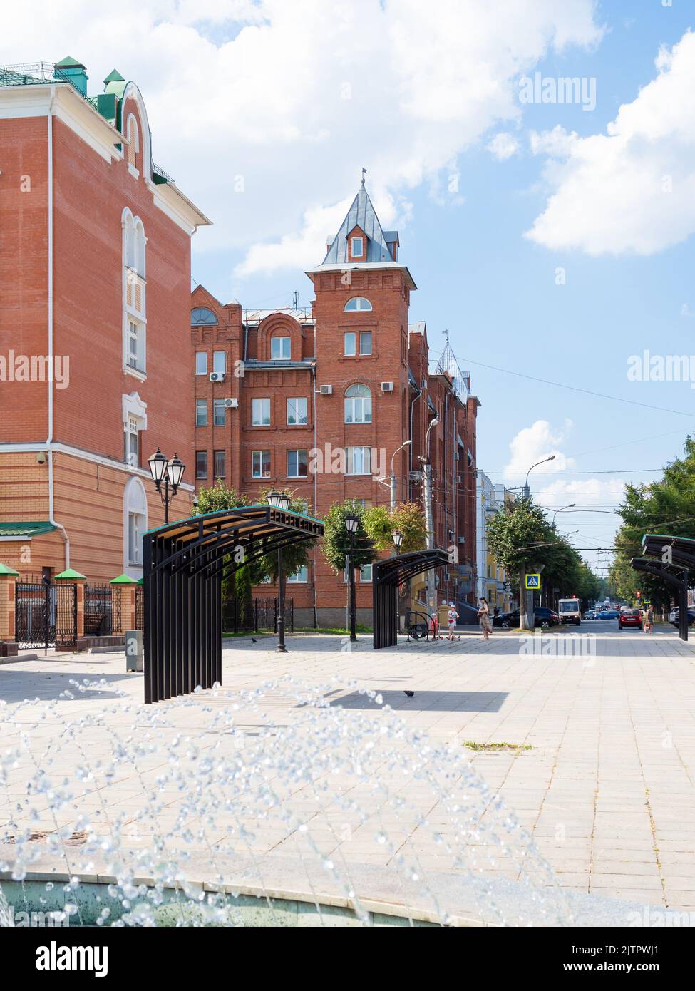 Pushkin embankment hi-res stock photography and images - Alamy