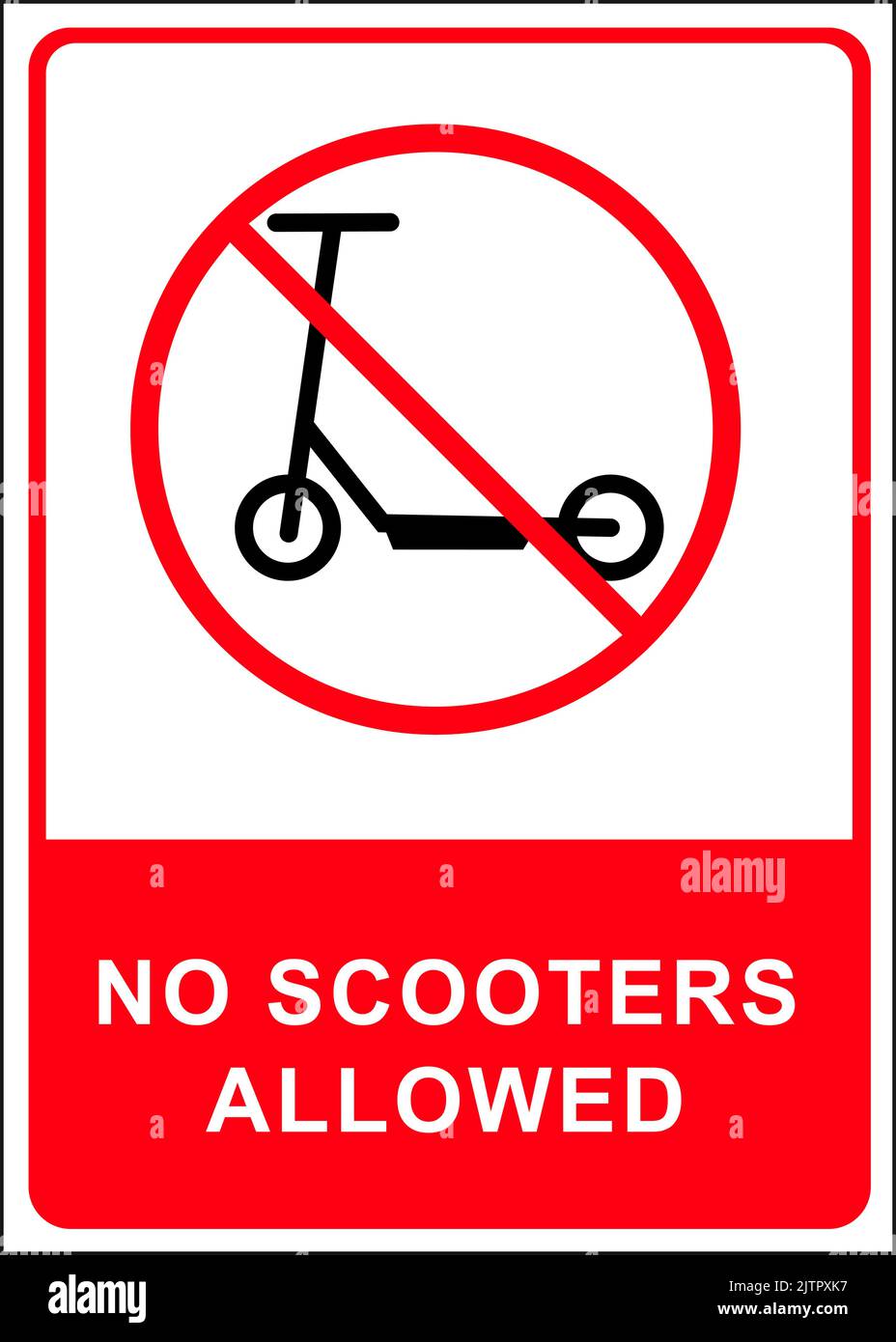 Scooter eco friendly green mobility and transport. Scooter warning ...