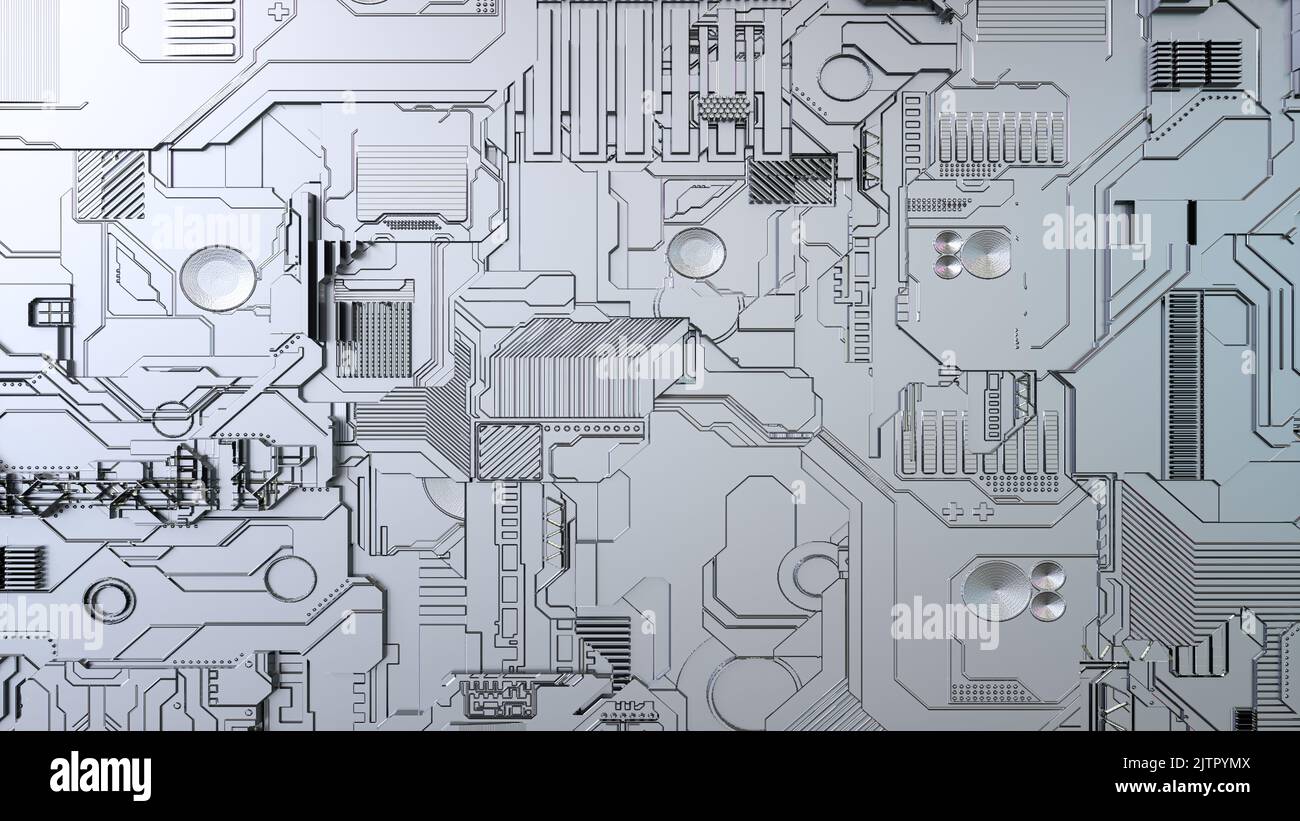 futuristic sci fi abstract texture background with detailed geometric ...