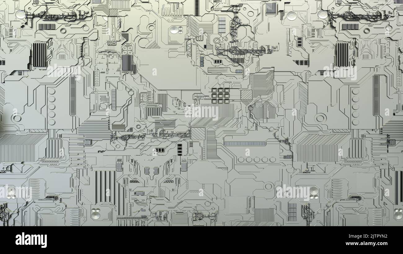 futuristic sci fi abstract texture background with detailed geometric ...