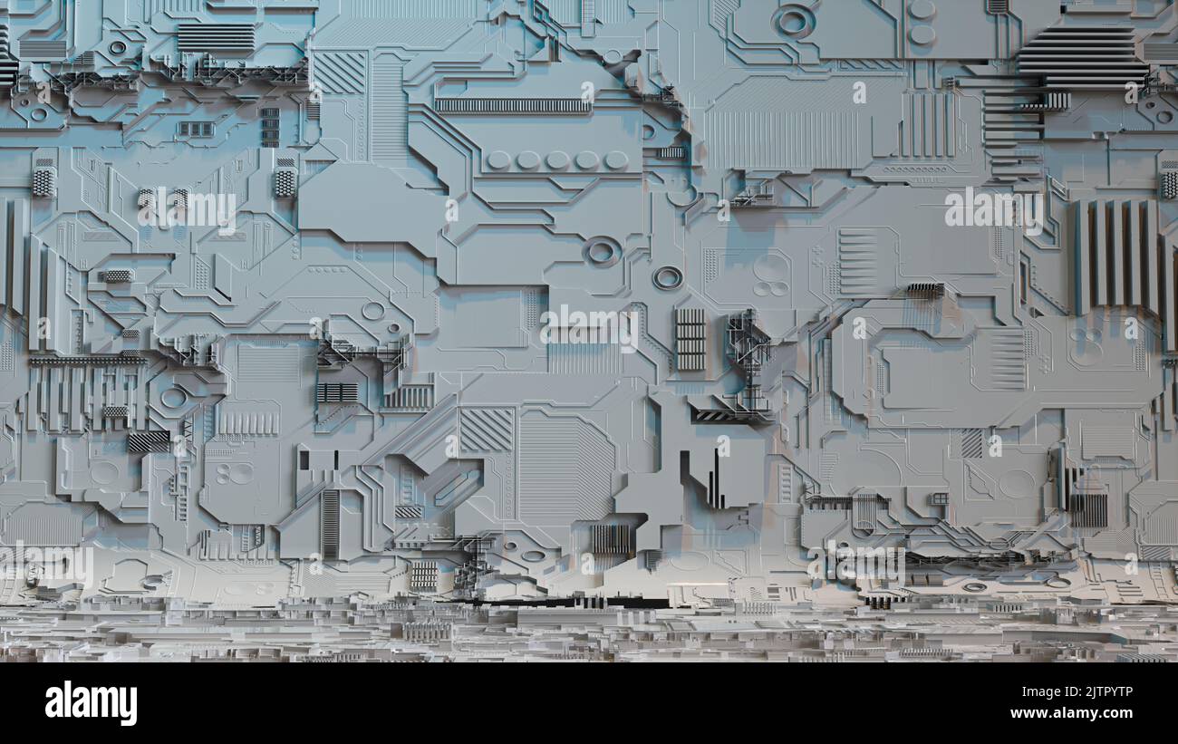 futuristic sci fi abstract texture background with detailed geometric ...