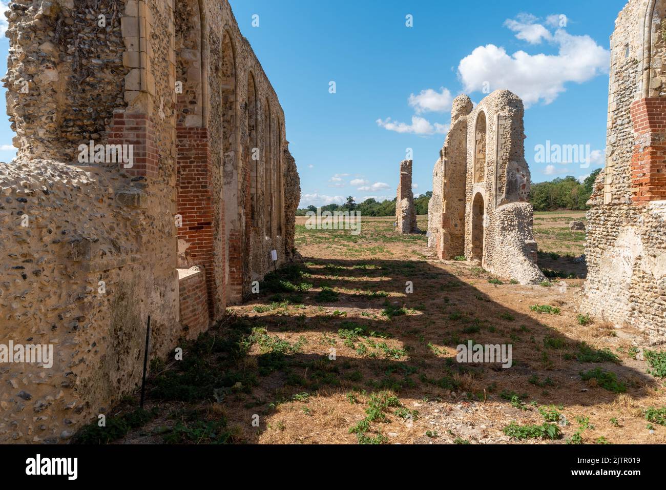 Taken from the east. Sibton Abbey (of the blessed virgin Mary) is an ...