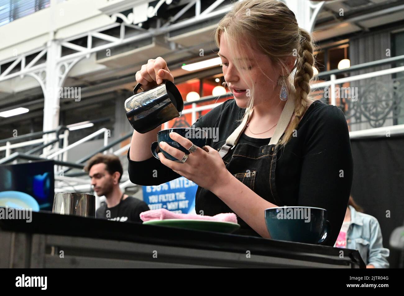 Lily Jones is a independent competitors of the UK Latte Art ...