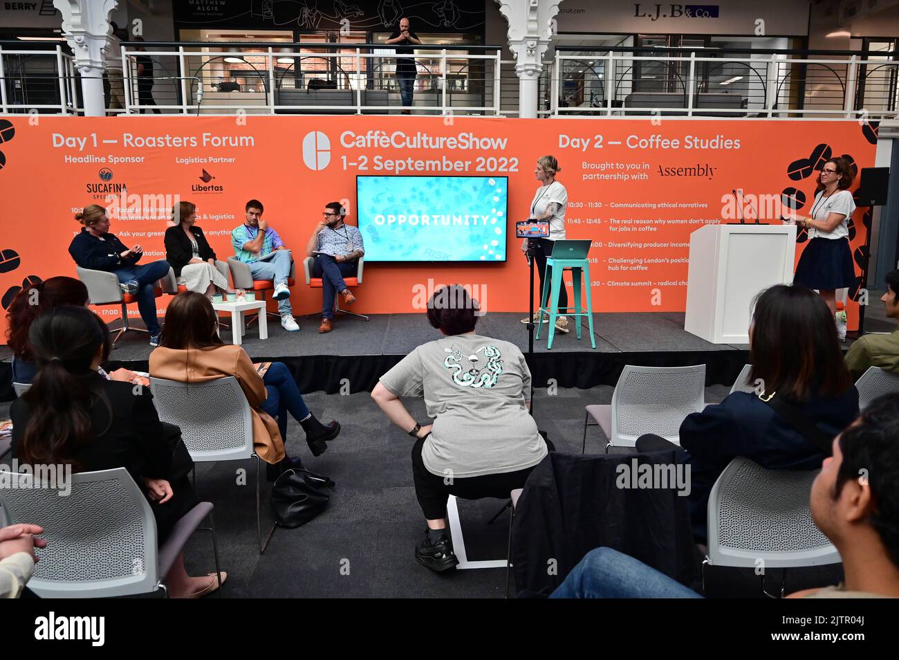 Roasters Forum talks at Caffè Culture Show 2022 at the iconic Business ...